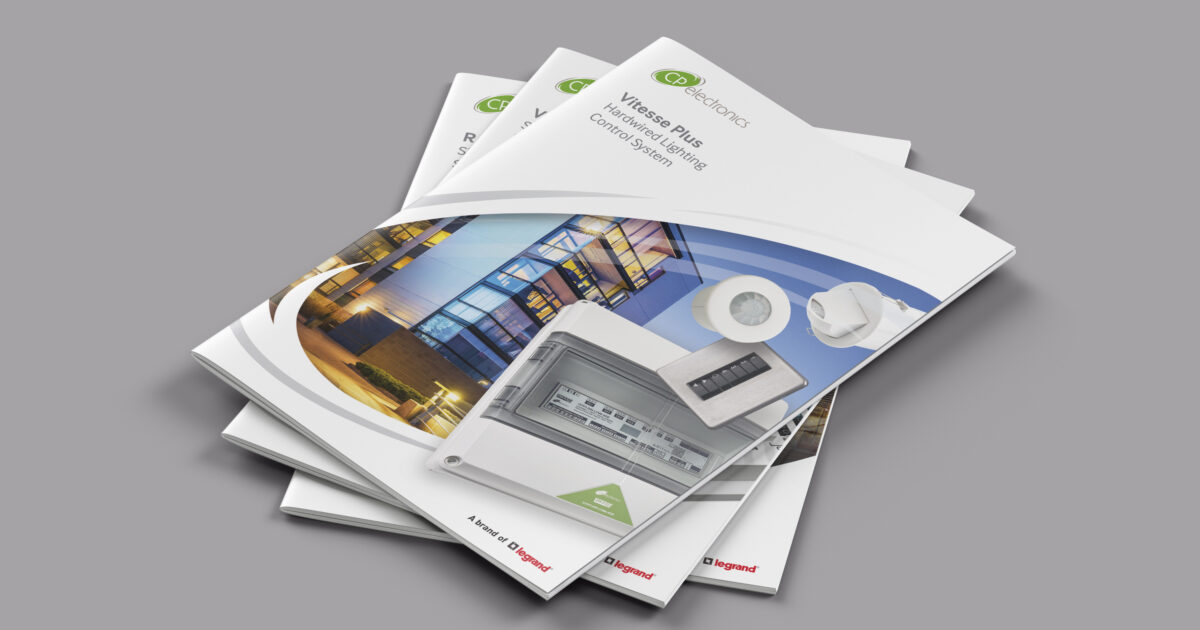 CP Electronics product brochure design | MicroGraphix