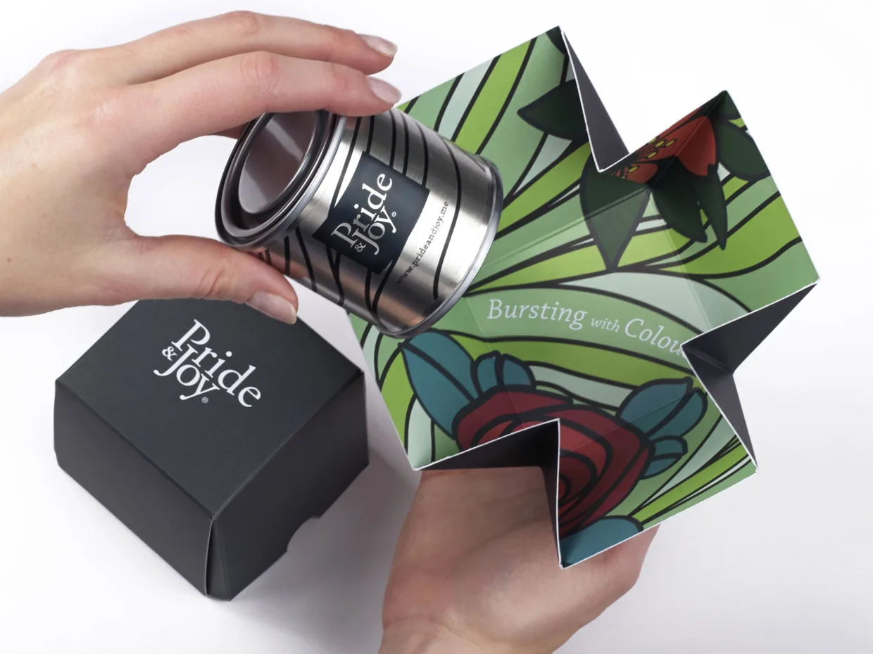 Pride & Joy product packaging design | MicroGraphix